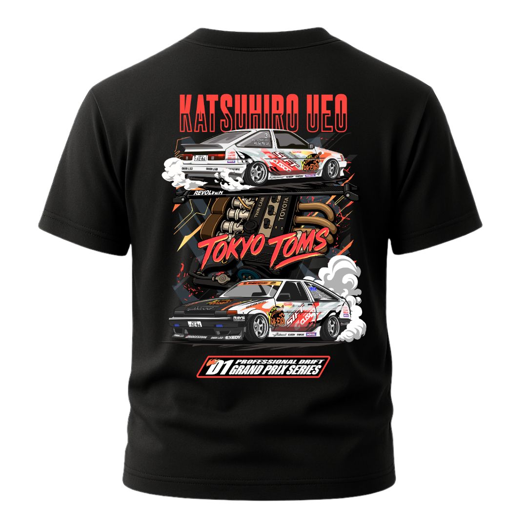 Katsuhiro Ueo D1 GP AE86 T-Shirt