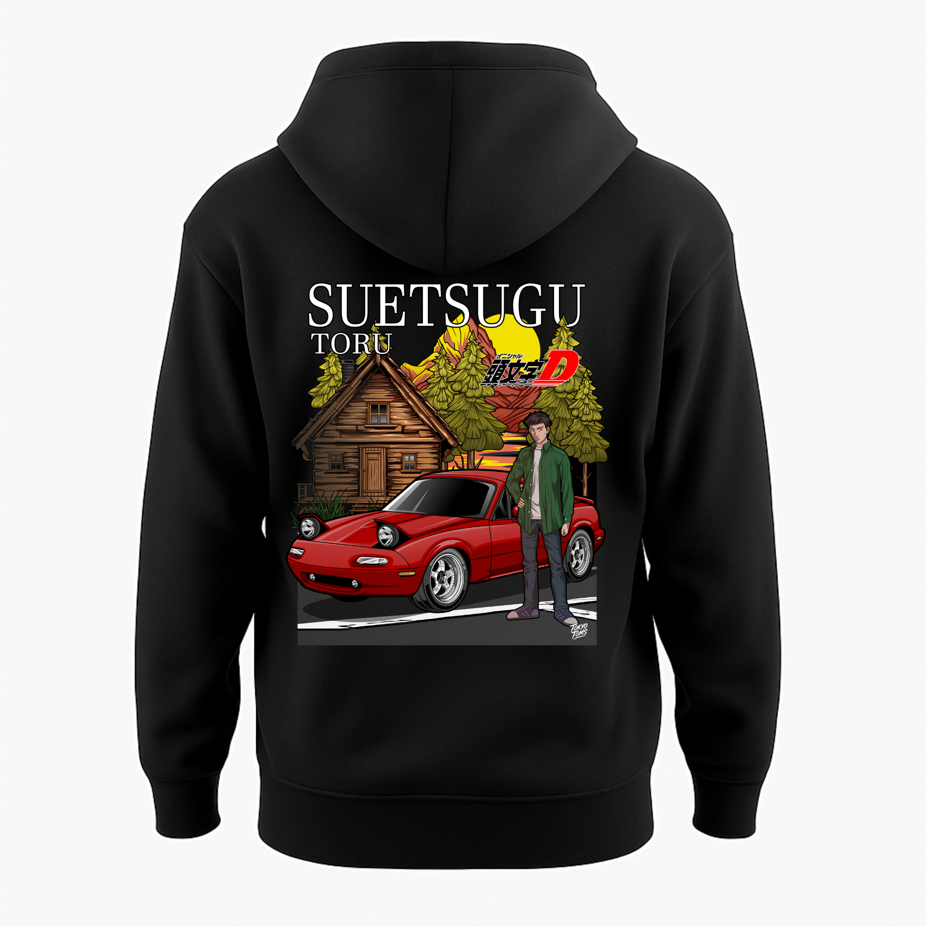 Initial D - Suetsugu Toru Edition Miata Hoodie