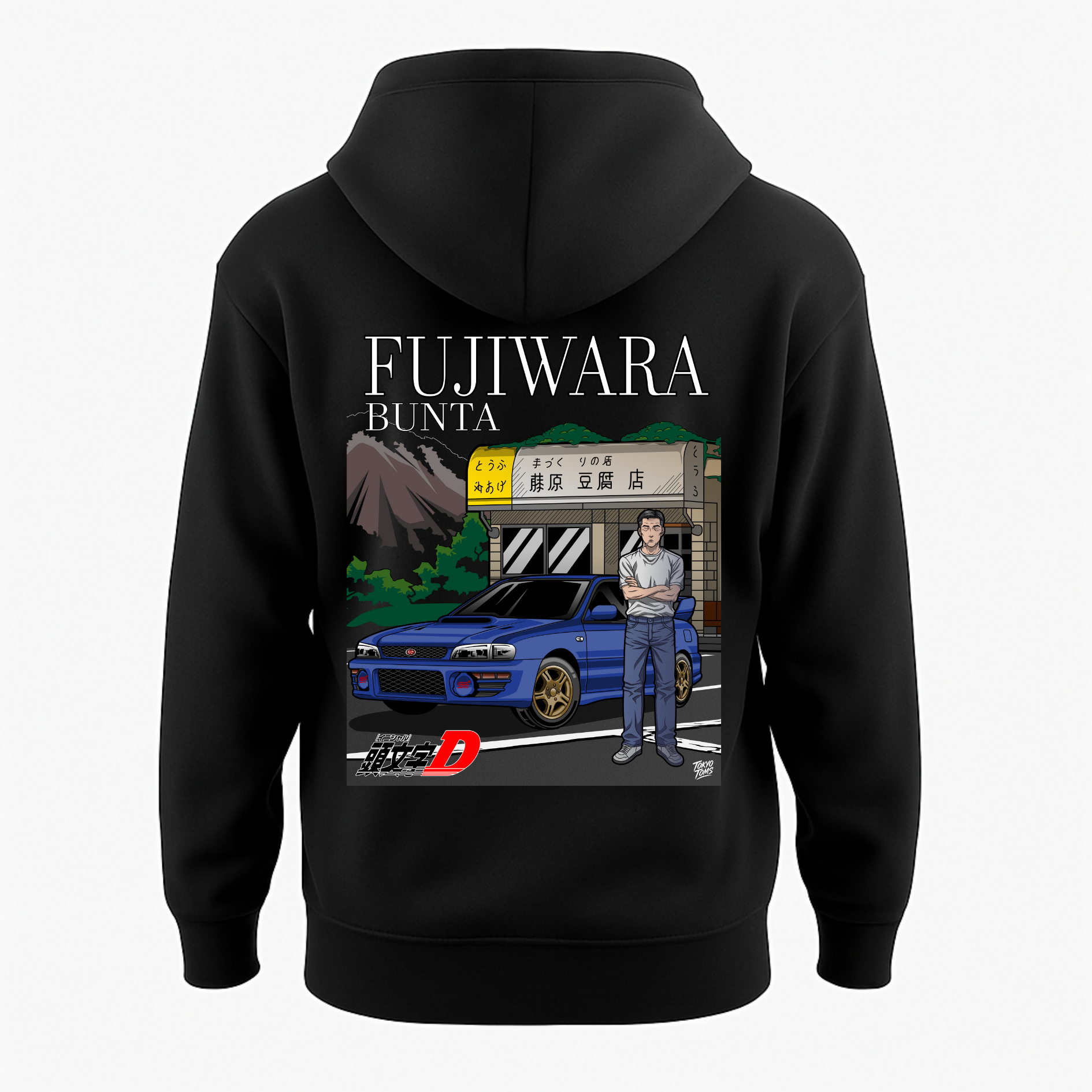 Initial D - Fujiwara Bunta Edition Impreza WRX STi Hoodie
